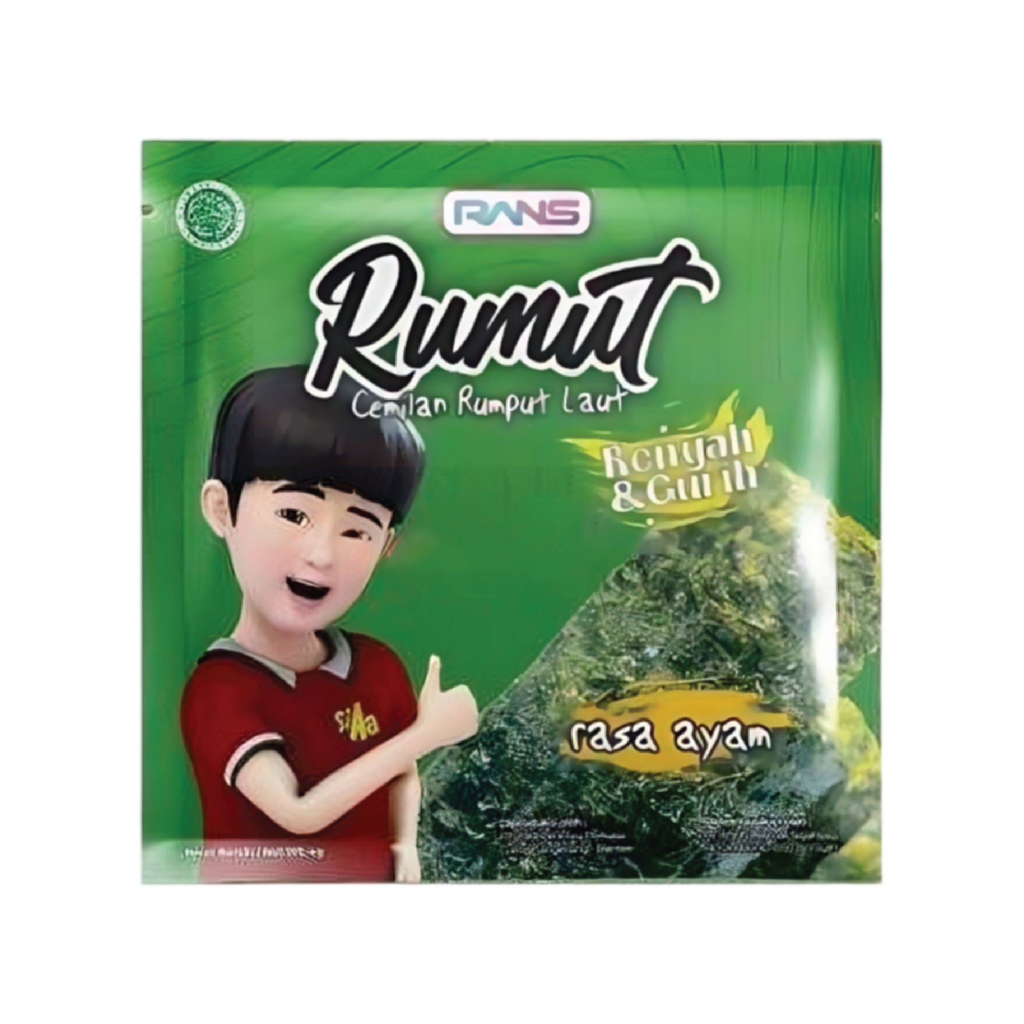 RUMUT Seaweed Rasa Ayam 4 gr – Goorita